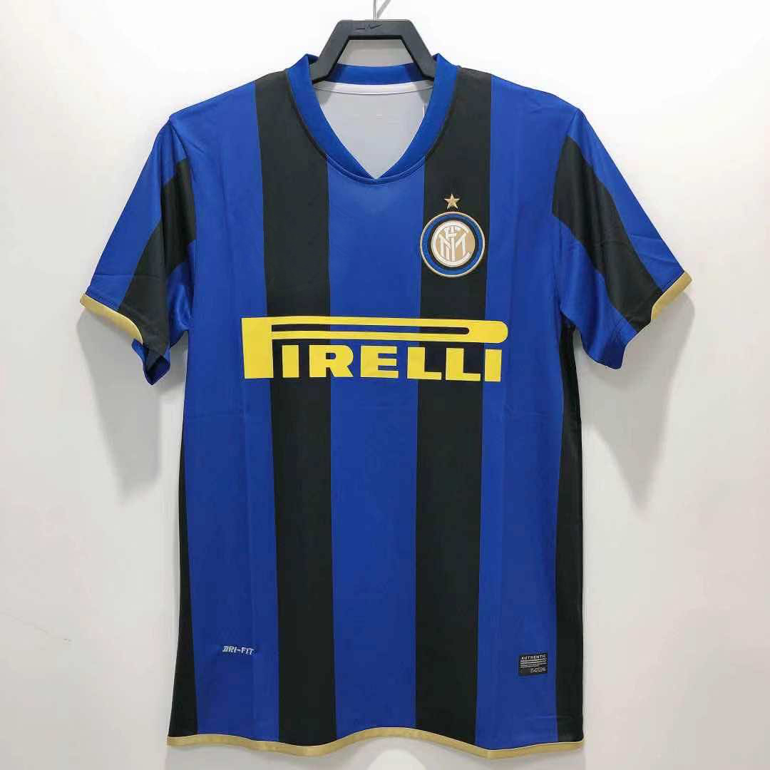 2008-09 Inter Milan Home Champions League Edition retro