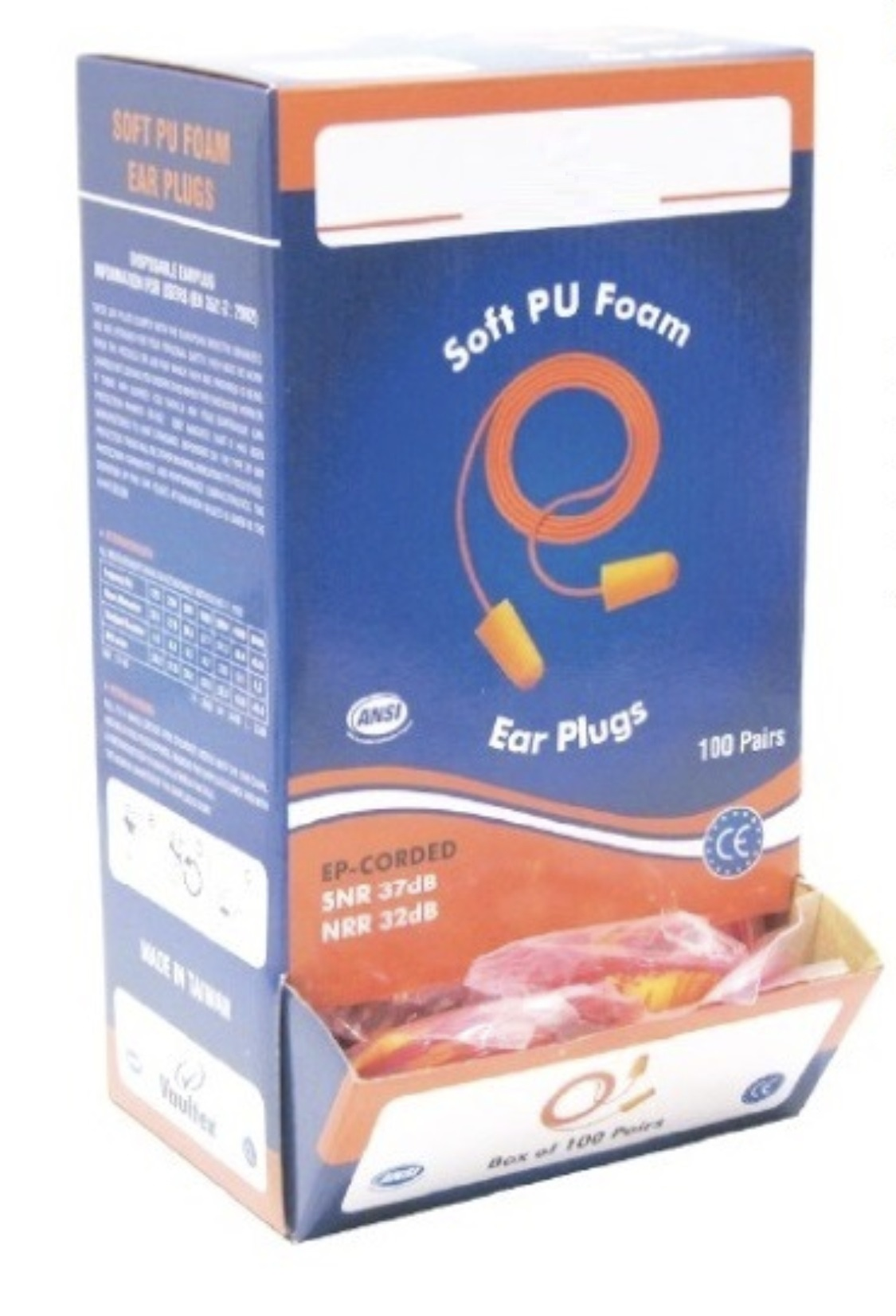 Corded Ear Plugs for Hearing Protection