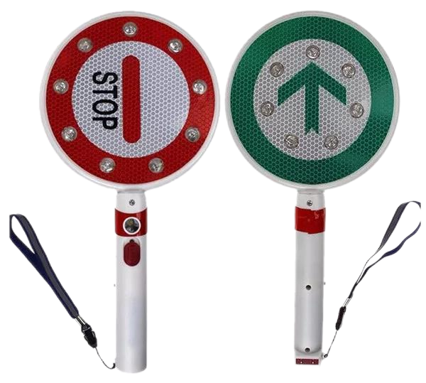 Rechargeable Handheld Traffic Signs