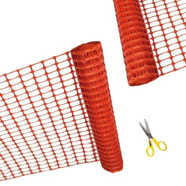 Plastic Orange Safety Mesh Fence