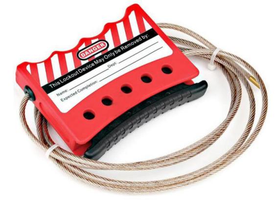 Adjustable Steel Safety Cable Lockout