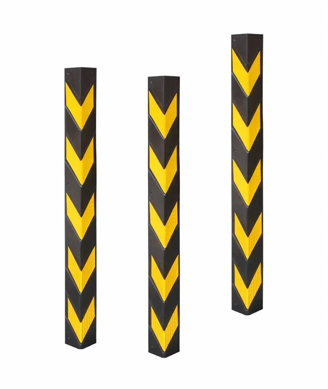 Safety rubber corner protectors