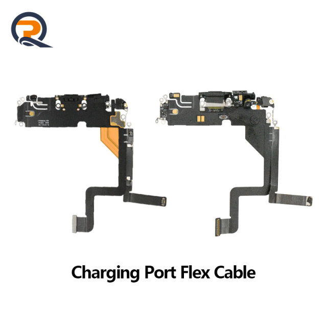 1 Pair Charging Port Flex Cable Original Repair Part for iPhone Full ...