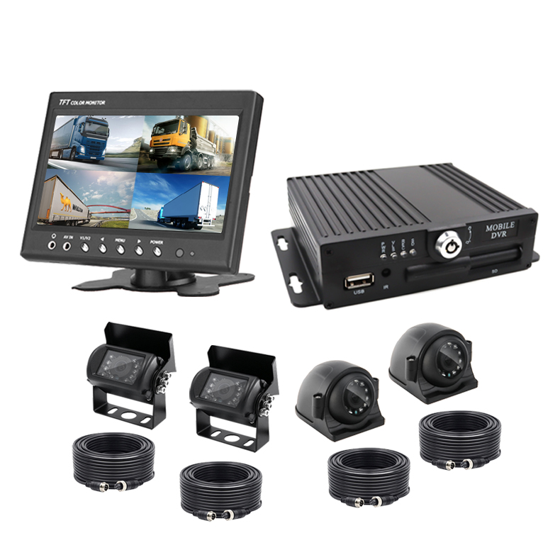 4-Channel AI MDVR System Customized ADAS DMS BSD Passenger counting