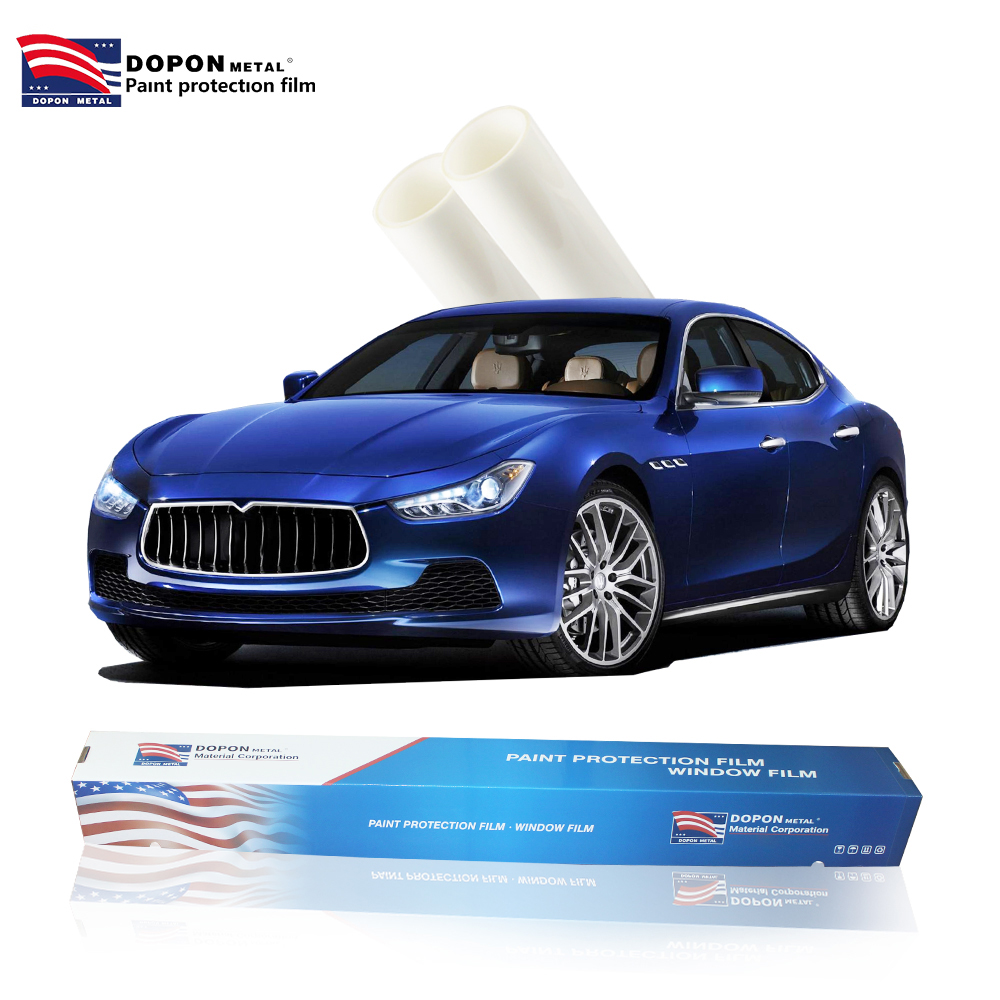 Factory price car body 7.5mil tpu paint protective film ppf tpu hot melt adhesive film tph ...