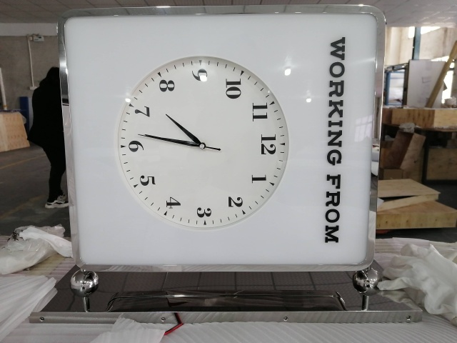 LED Illuminated Sign Stainless Steel LED Light box Pharmacy Sign Board