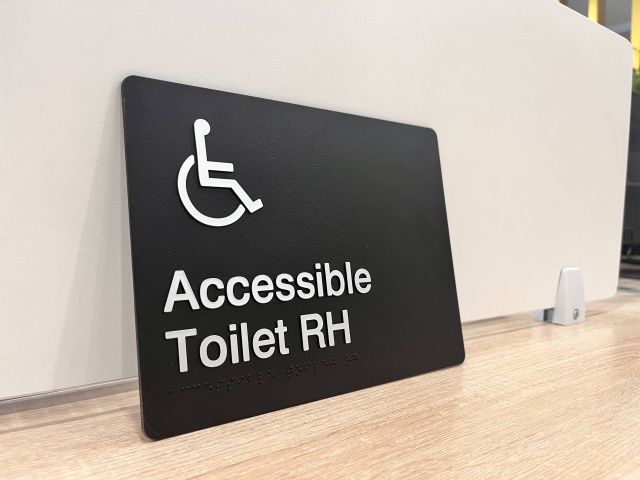 acrylic bead braille sign and awning signage and plastic braille ...