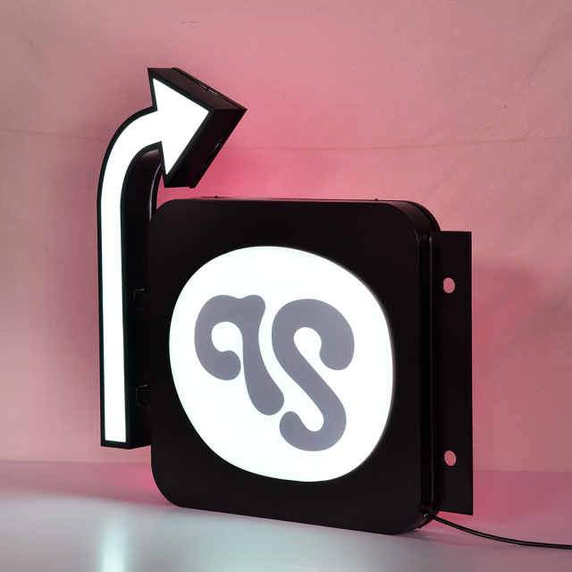 LED Illuminated Sign Stainless Steel LED Light box Pharmacy Sign Board