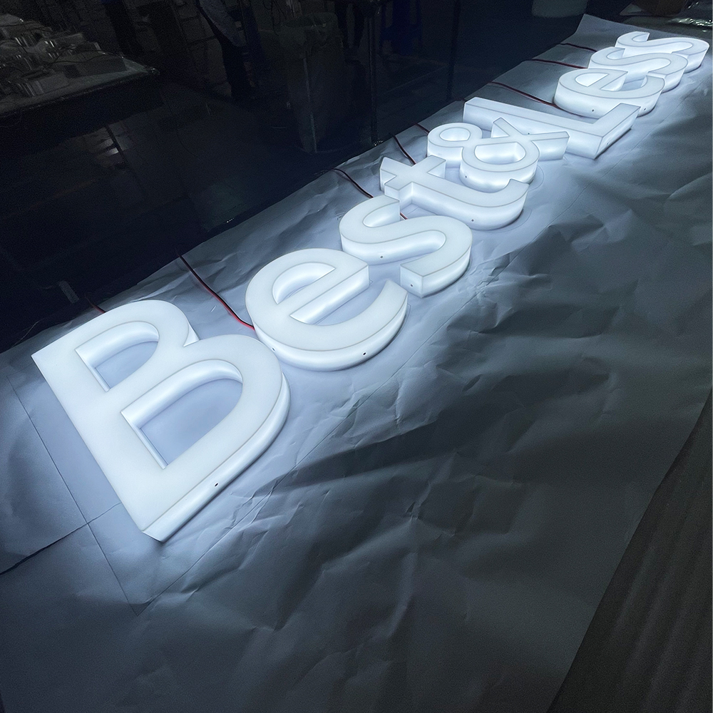 Custom Made Outdoor Large Led Letters Fabricated Electronic 3D Acrylic ...