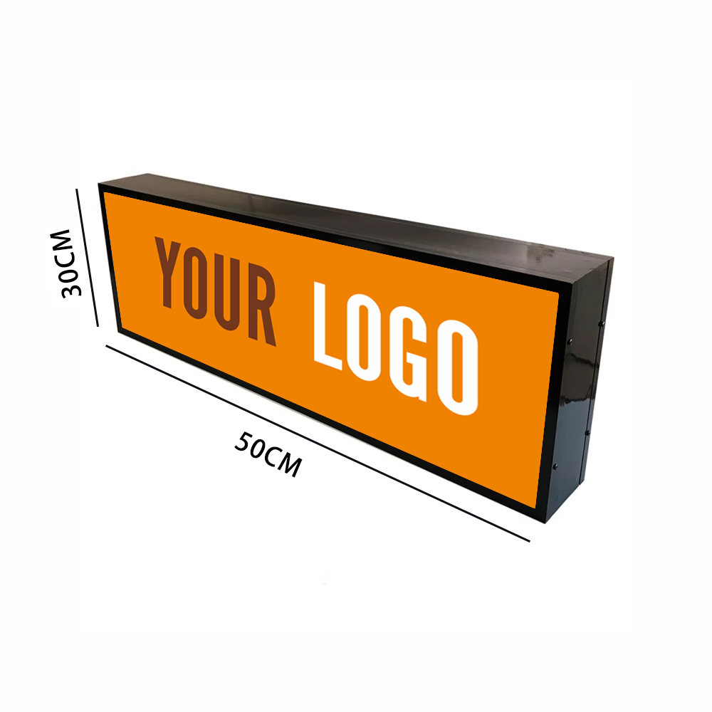 Single-Sided Light Box Wall Mounted Rectangular LED Light Box 30x50cm