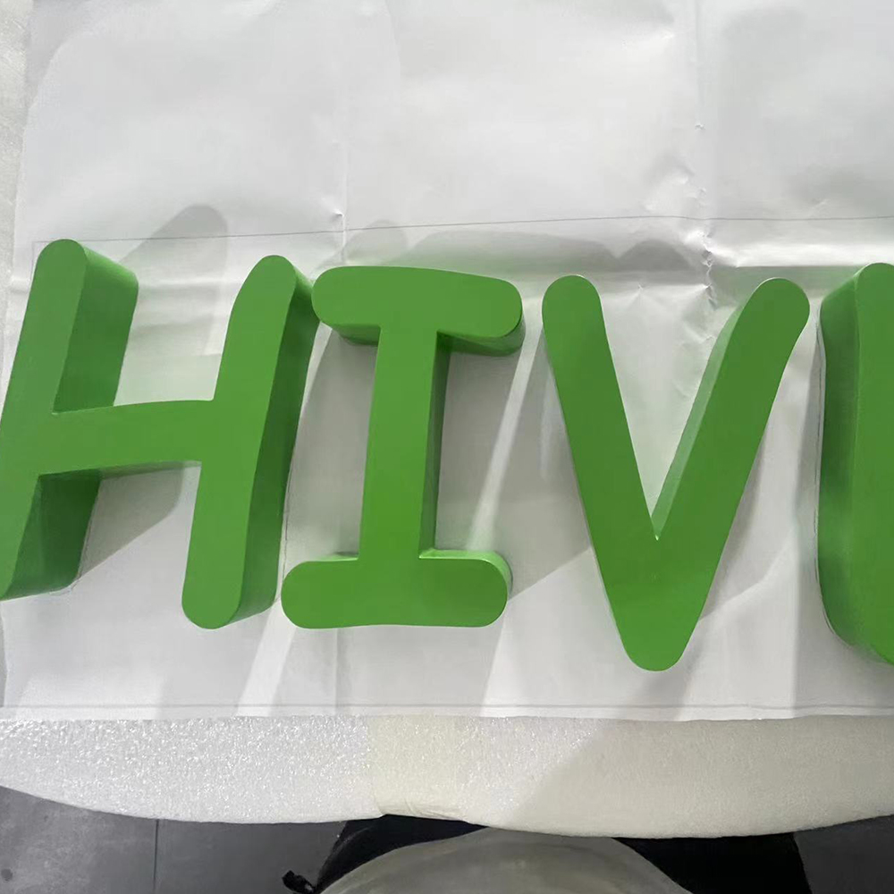 Printing Color Stainless steel letters 3d building signs custom shop ...