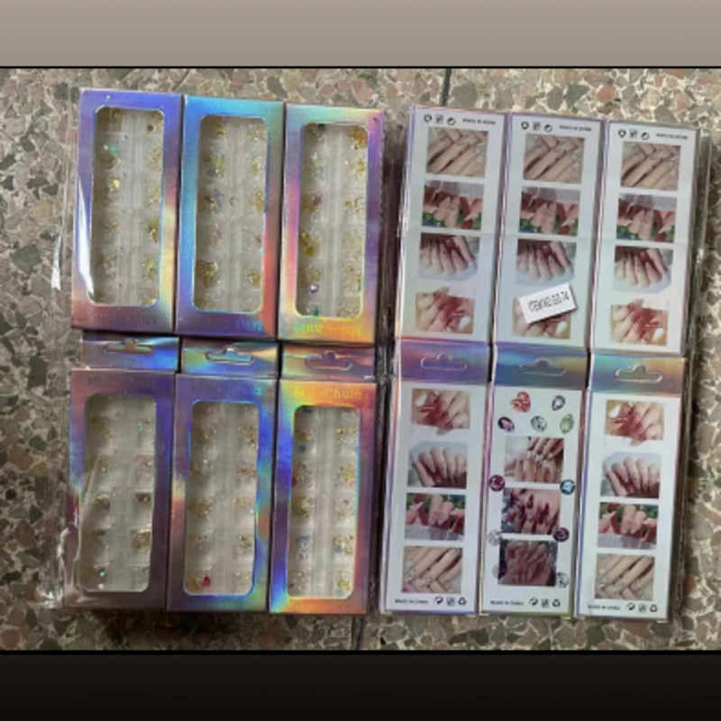 Estoperol con cristal /Paquete con 12 piezas