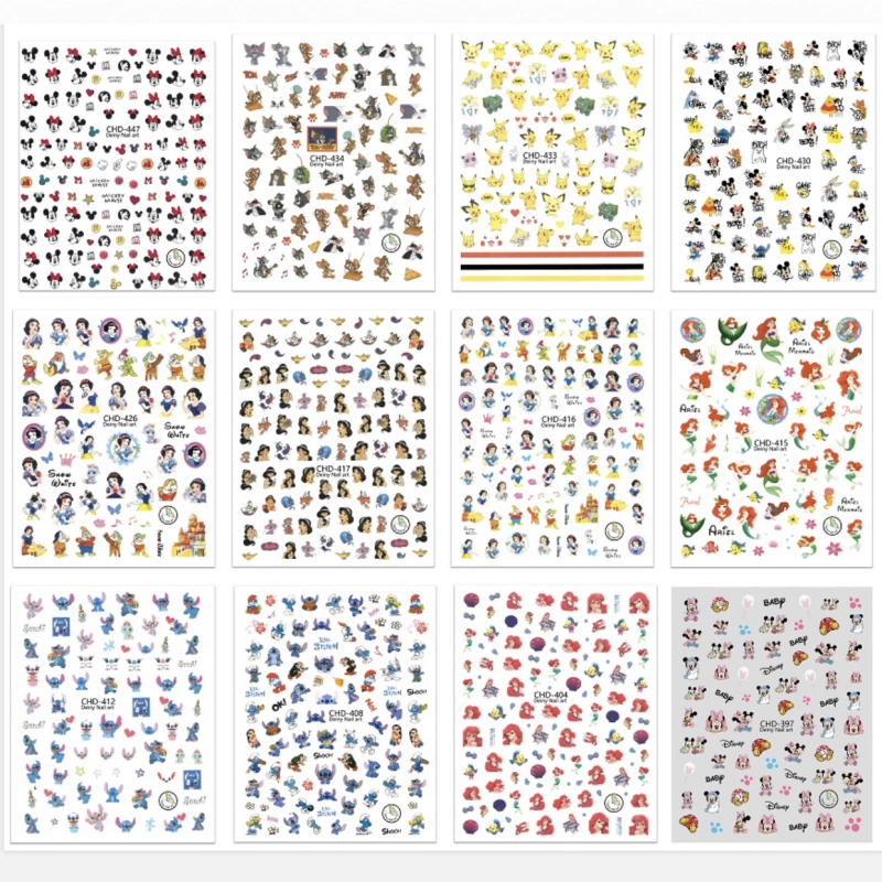 Sticker surtido de personajes