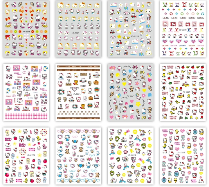 Sticker de marca/ paquete con 12 pz