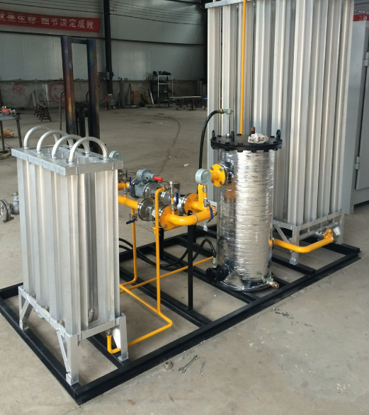 LNG skid loading System