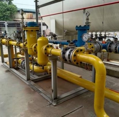 LNG and Air mixing system