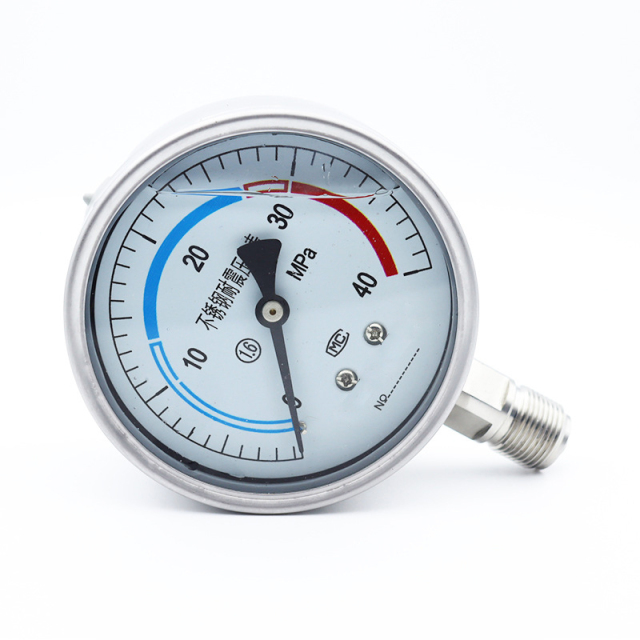 Vibration Resistant Oil Filled Pressure Gauge