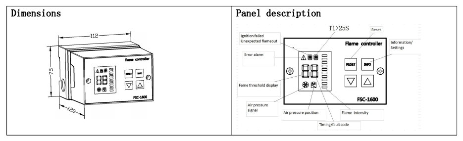 FSC-1600 Burner Flame Controller
