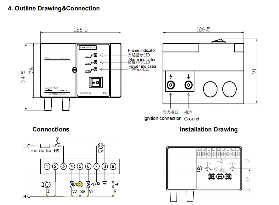 TM681 Flame Controller