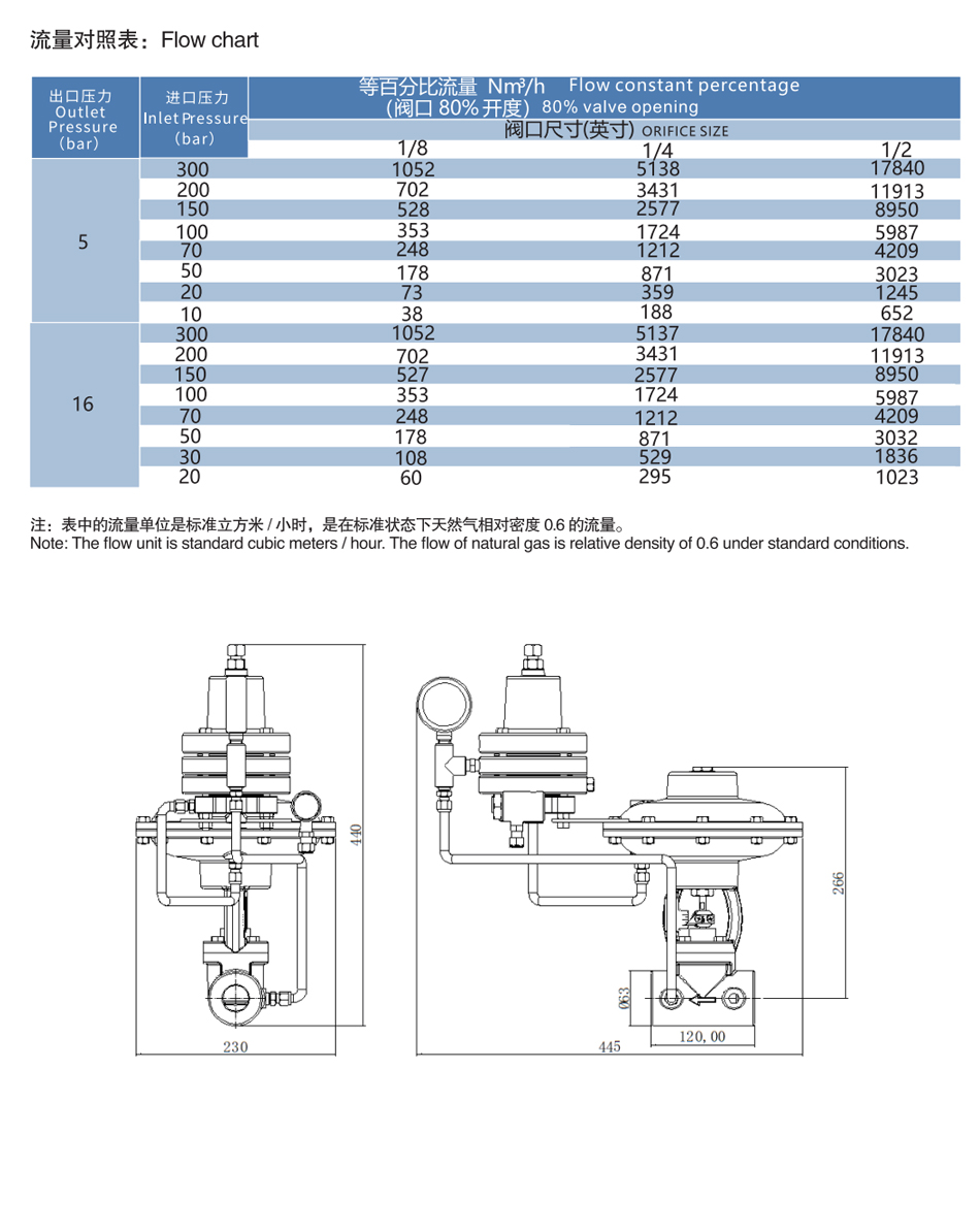 HR-25 series gas regulator (ultra high to Medium pressure)