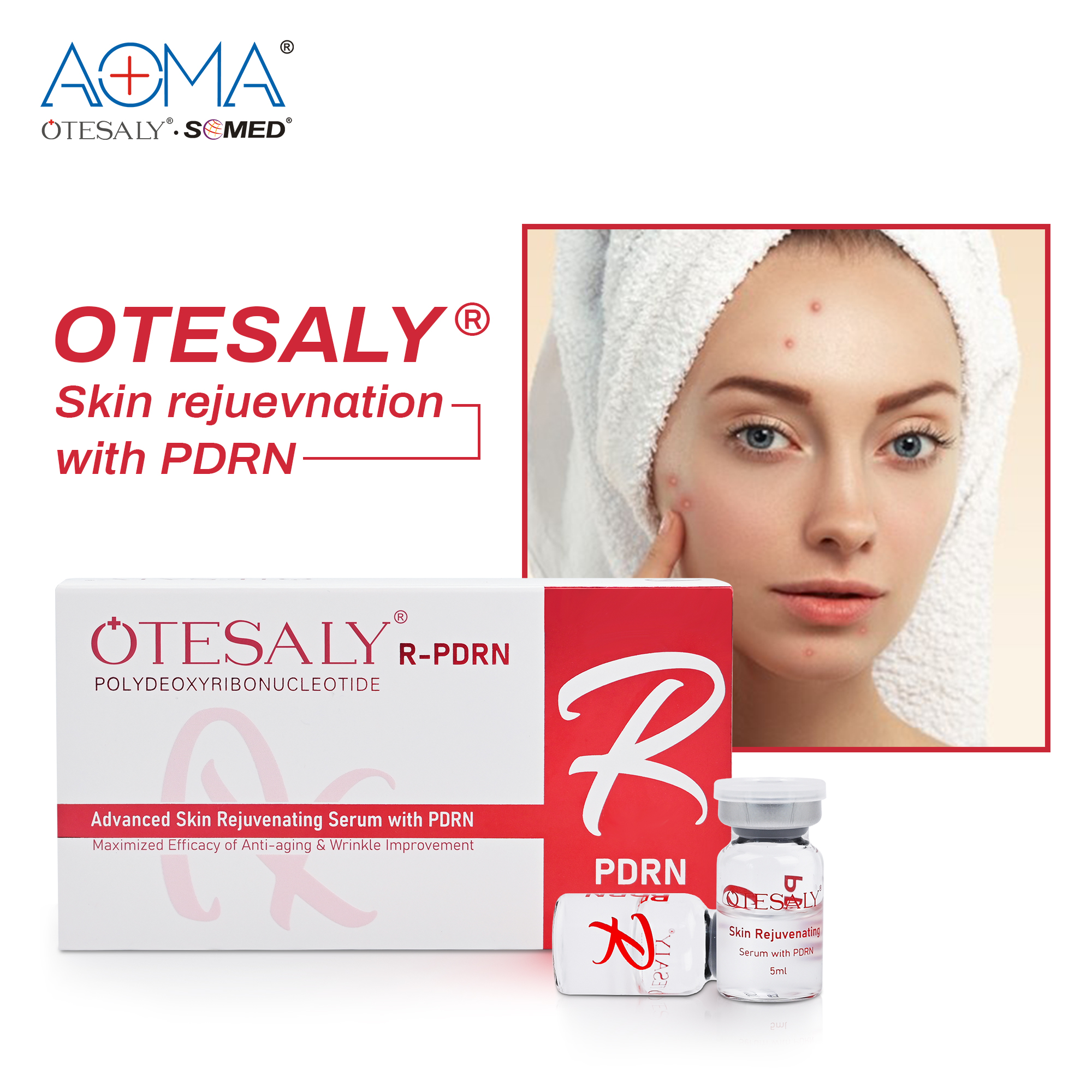OTESALY® Advanced Skin Rejuvenating Serum with PDRN for Anti-aging