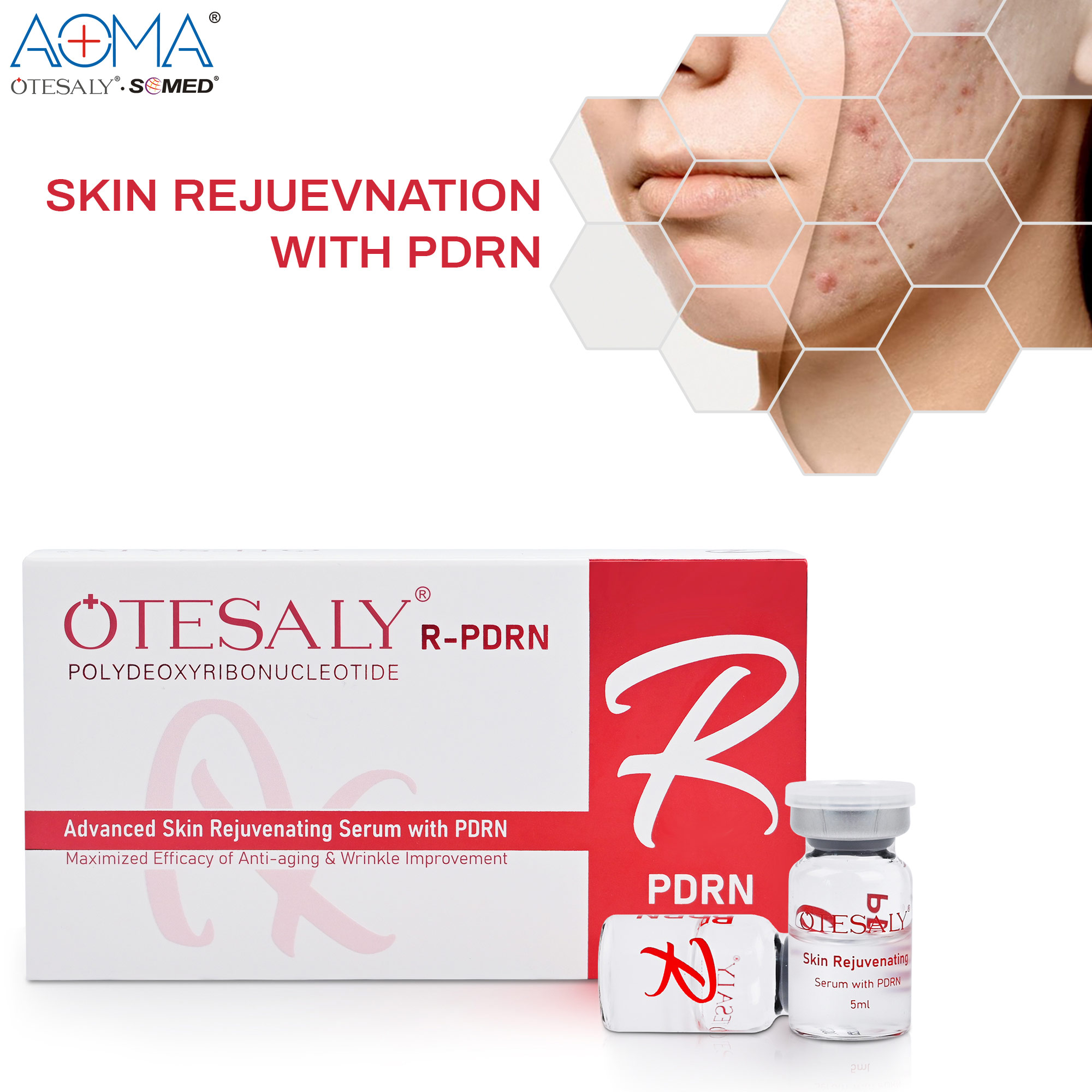 OTESALY® Advanced Skin Rejuvenating Serum with PDRN for Anti-aging