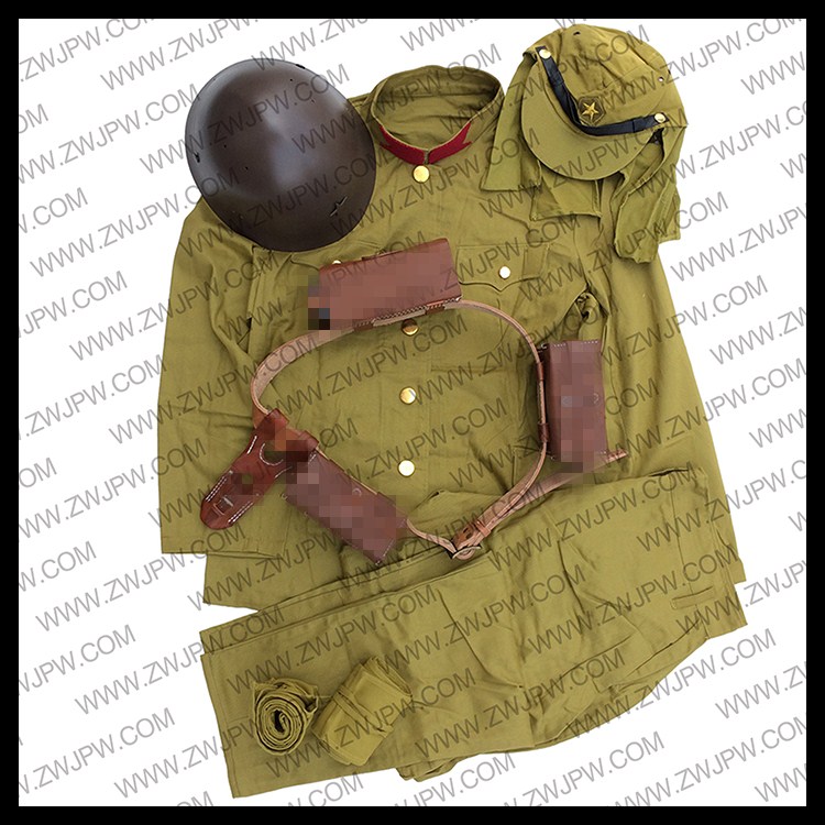 WW2 Japanese Army Zhao Wu Soldier Uniform Sets Jacket&Pants Hat JP/50105