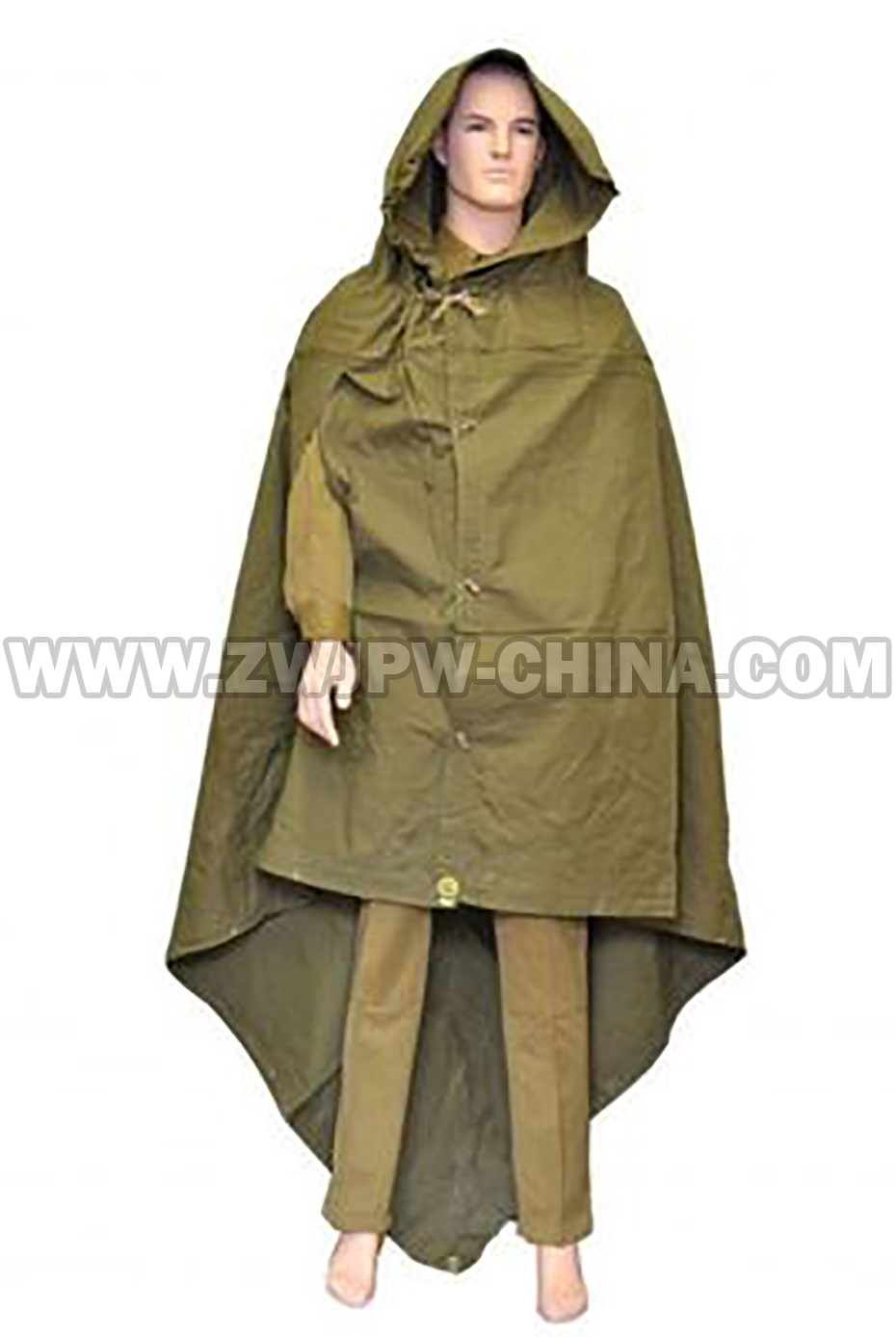 WWII Soviet Military Raincoat Camping Mat