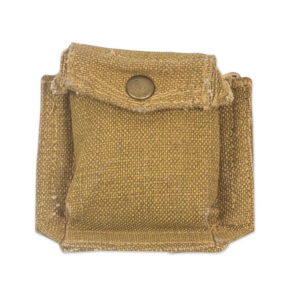 WW2 UK ARMY P37 PISTOL AMMO POUCH Compass BAG,BRITISH WW2·COLD WAR