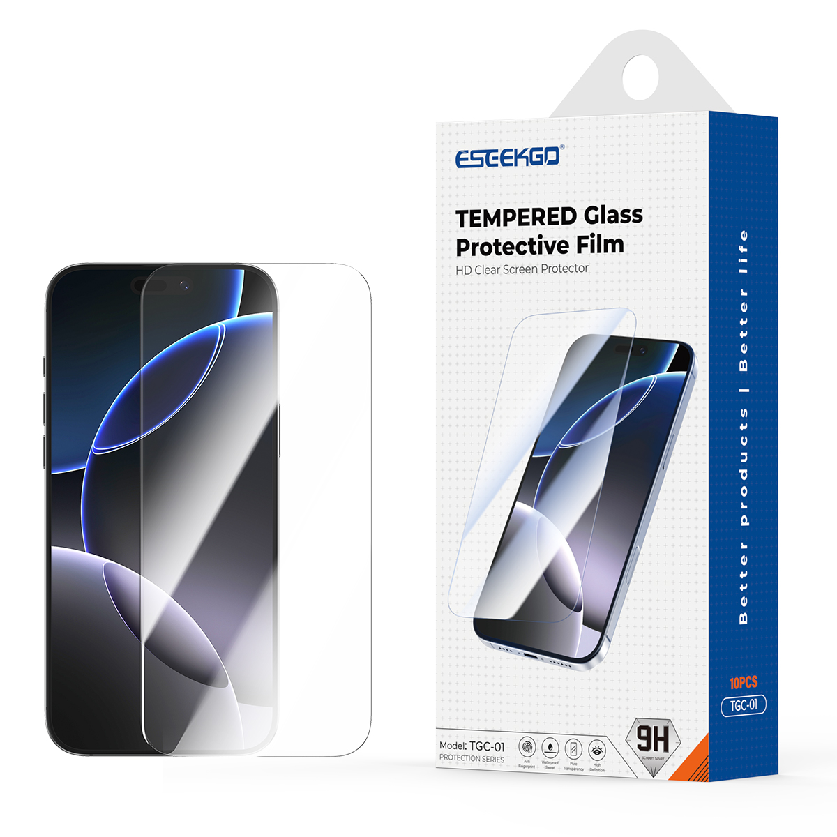 ESEEKGO TGC-01 HD Clear Screen Protector