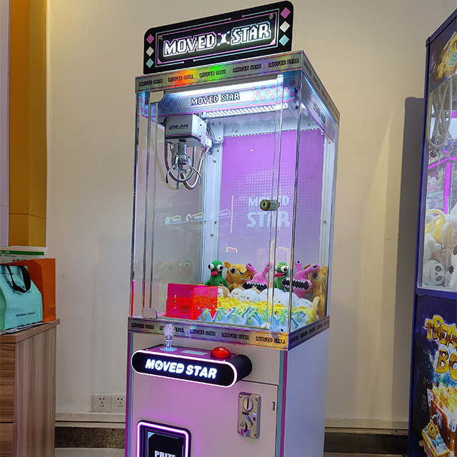 Arcade Small Claw Crane Machine "Moved Star" | Claw Machine ...