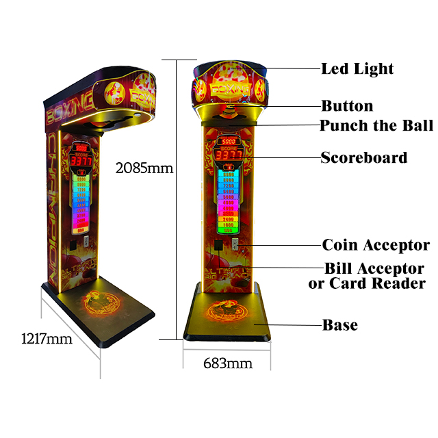 Boxing Champion Punch Machine