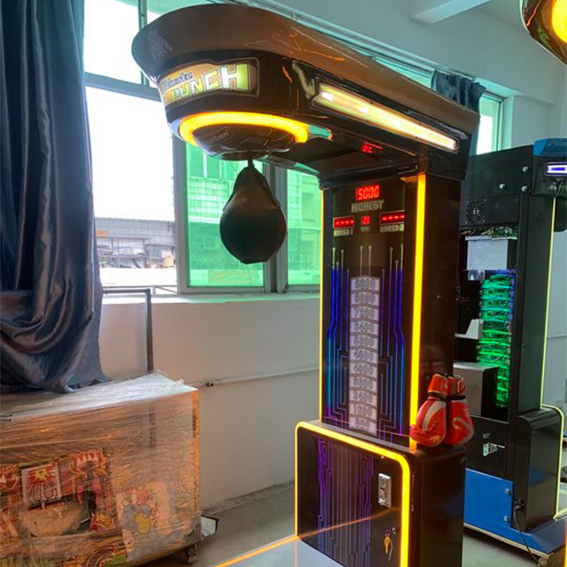 Coin Operated Game Boxing Punch Machine | Boxing Machine Manufacturer ...