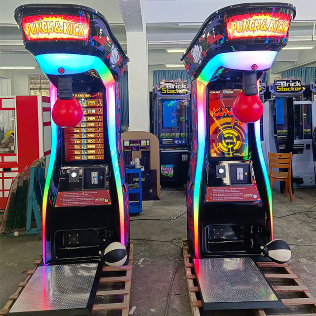 Arcade Punching & Kicking Machine