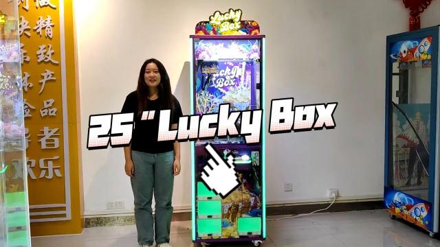Coin Operated Toy Claw Crane Prize Machine Lucky Box | Claw Machine ...