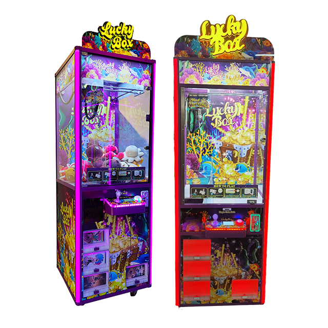 Coin Operated Toy Claw Crane Prize Machine Lucky Box | Claw Machine ...