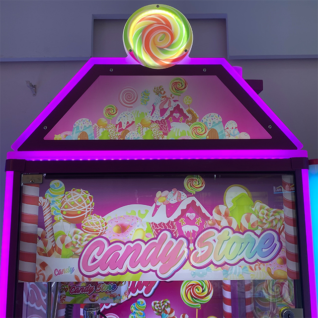 Arcade Toy Plush Small Claw Crane Machine "Candy Store" | Claw Machine ...