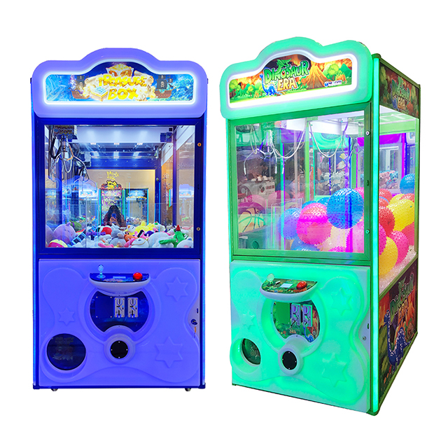 Arcade Coin Operated Games Big Claw Crane Machine "Treasure Box" | Claw ...