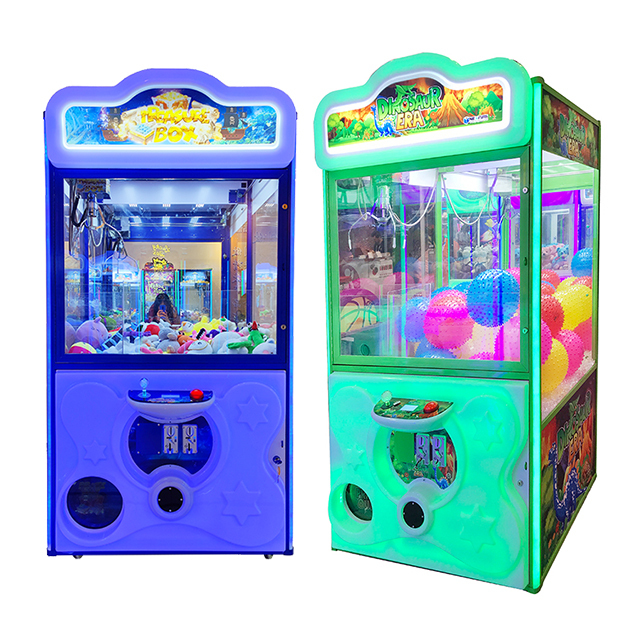 Arcade Coin Operated Games Big Claw Crane Machine "Treasure Box" | Claw ...