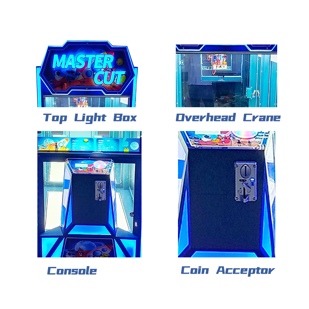 Coin Operated Arcade Skill Game Prize Machine Master Cut | Prize ...