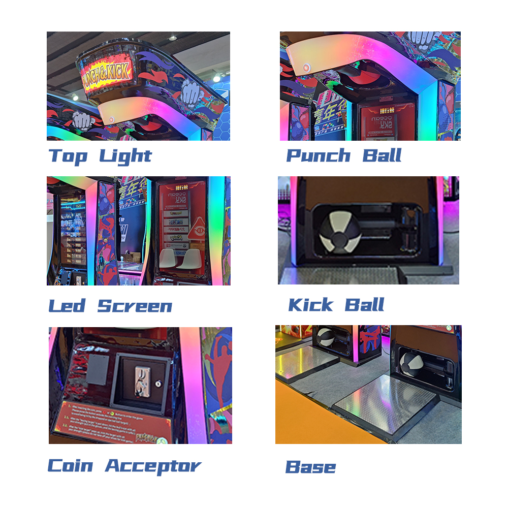 Punch & Kick Arcade Machine