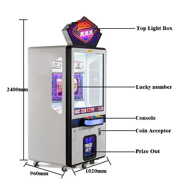 Arcade Redemption Game Lucky Spin Prize Machine | Arcade Machine ...