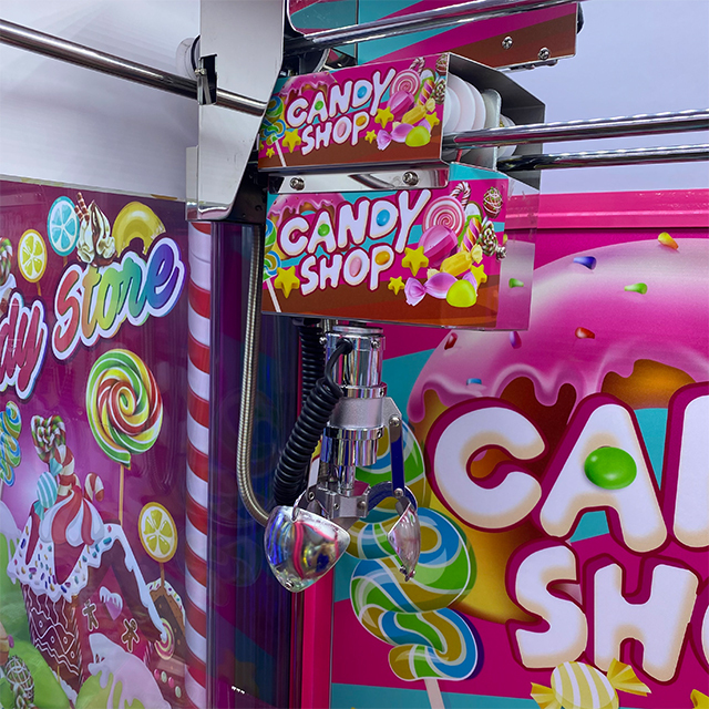 Arcade Candy Claw Crane Machine "Candy Shop" with Push Plate | Claw ...