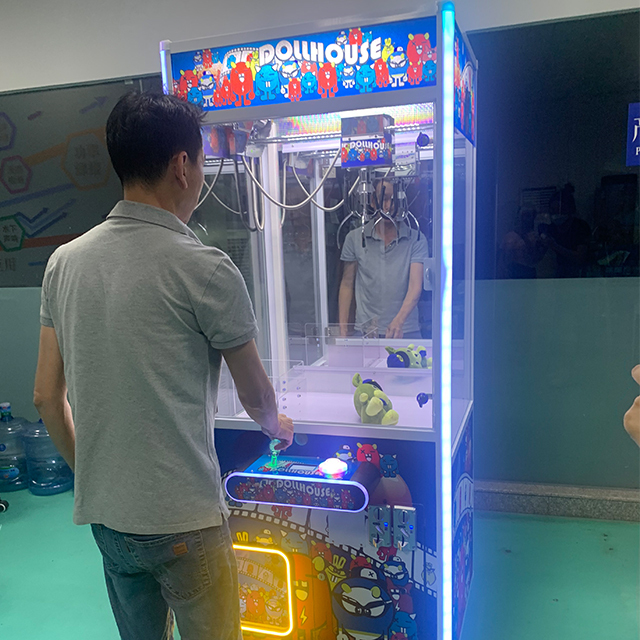 Arcade Wooden Claw Crane Machine "Doll House" | Claw Machine Factory ...