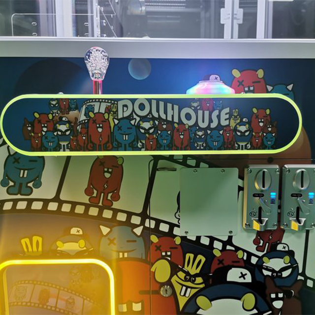 Arcade Wooden Claw Crane Machine "Doll House" | Claw Machine Factory ...