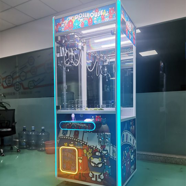 Arcade Wooden Claw Crane Machine "Doll House" | Claw Machine Factory ...