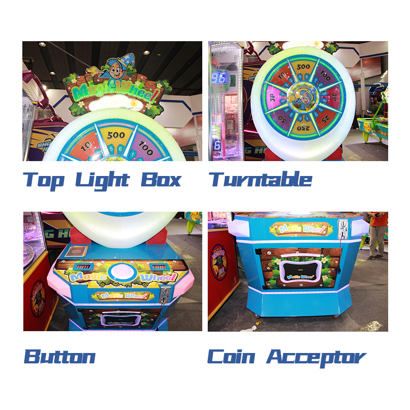 Arcade Prize Vending Redemption Games Machine Magic Wheel | Arcade ...