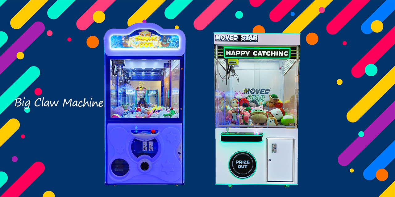 Arcade Coin Operated Game Big Claw Crane Machine | Claw Machine ...