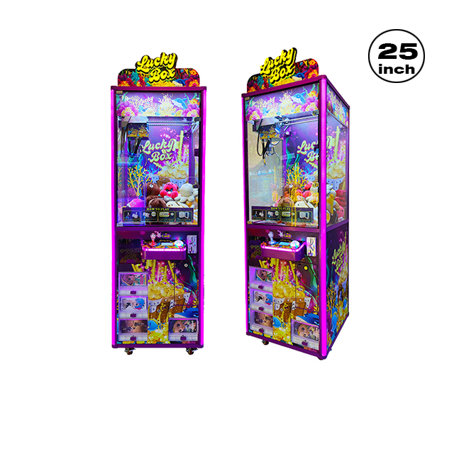Coin Operated Toy Claw Crane Prize Machine Lucky Box | Claw Machine ...