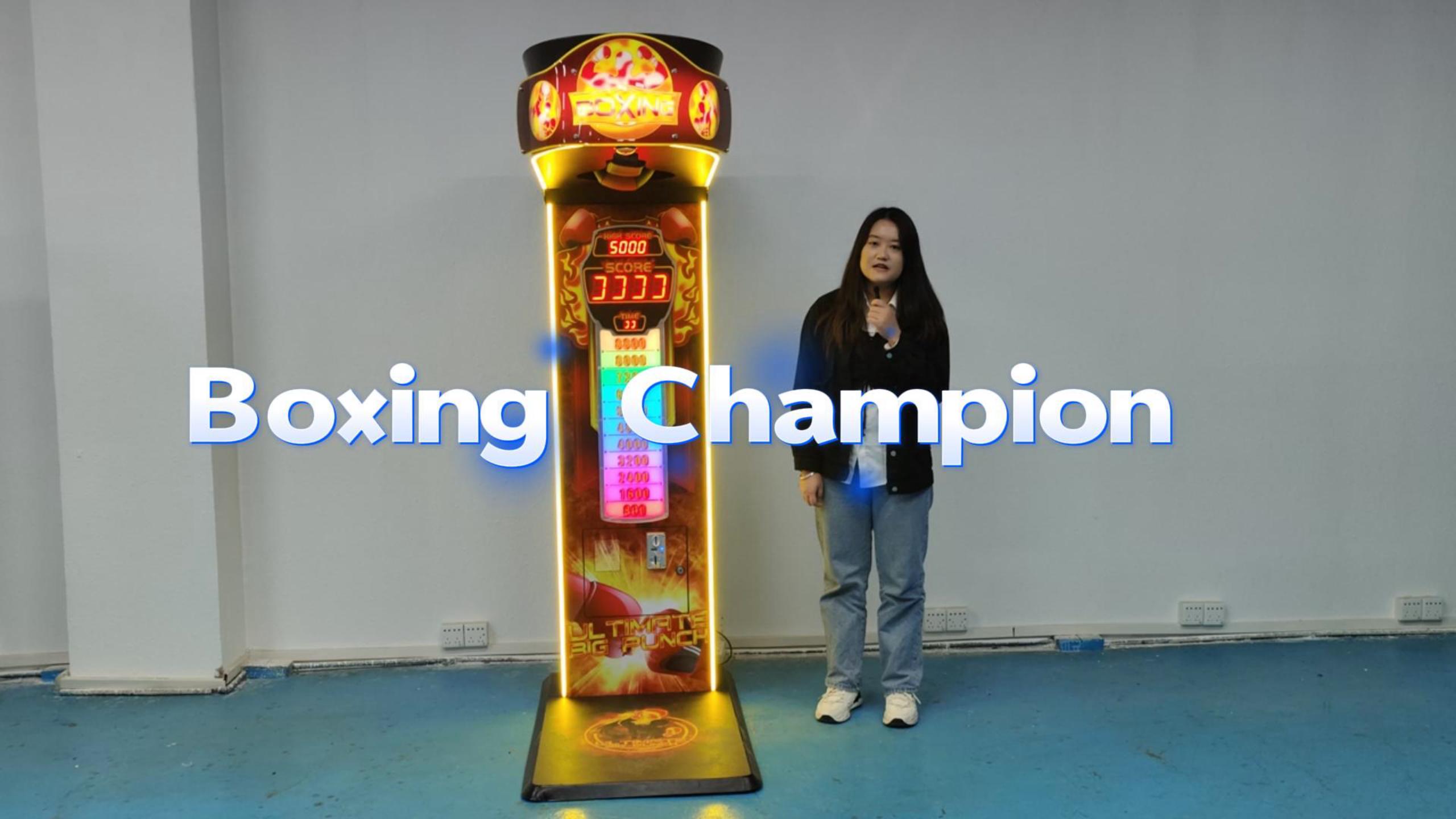 Boxing Champion Punch Machine